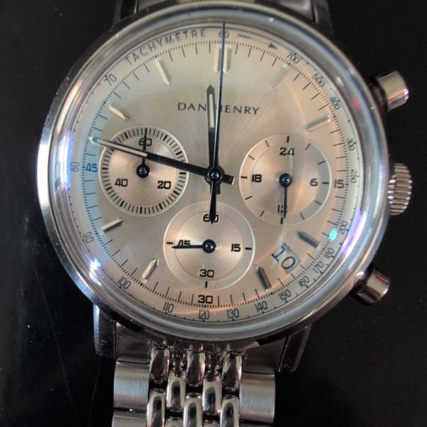 Dan Henry 1964 gran turismo chronograph quartz men's watch ...