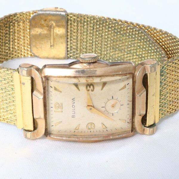 10k Gold Filled 1953 Men's Vintage Bulova L3 Hand Wind Analog ...