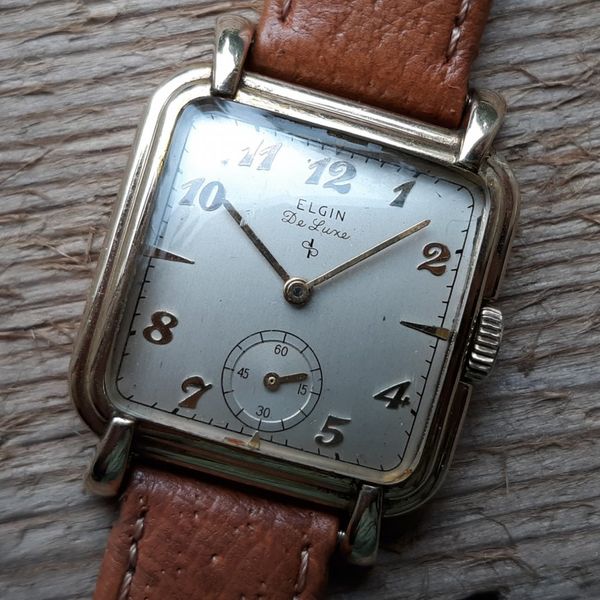 SOLD FS: 1946 Elgin DeLuxe with box and papers | WatchCharts Marketplace