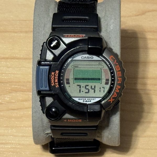 Casio Cyber Max JG-300 Punch Force Game Rare Vintage Rare Cybermax ...