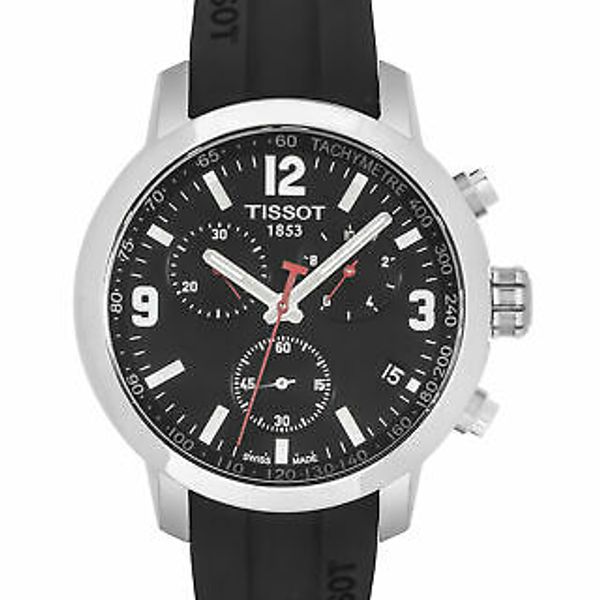 TISSOT PRC 200 CHRONOGRAPH QUARTZ MEN'S WATCH T0554171705700, MSRP: $550 | WatchCharts Marketplace