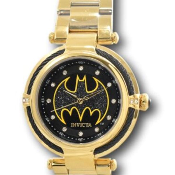 Invicta Dc Comics Women S 40mm Batman Limited Edition Glitter Dial