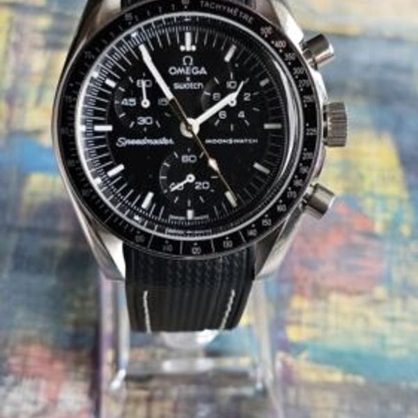 Omega x Swatch Moonswatch Metal Mod - Moonshine Gold in Stainless Steel ...