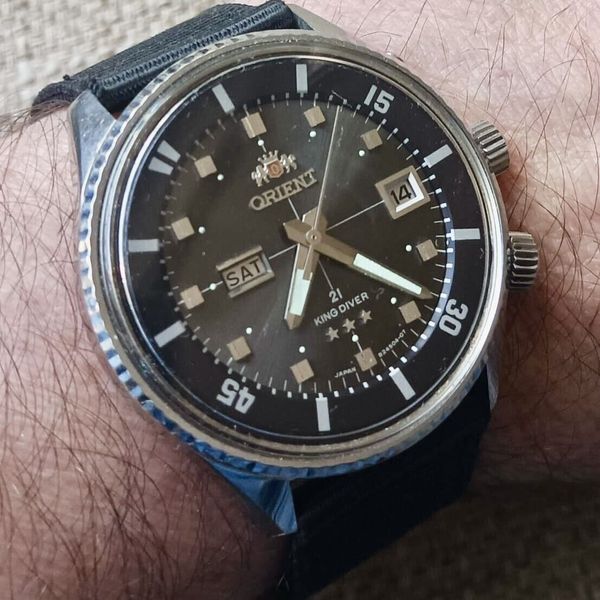 â Ultra Rare ORIENT King Diver -Japan - Automatic - Rotating Inner ...