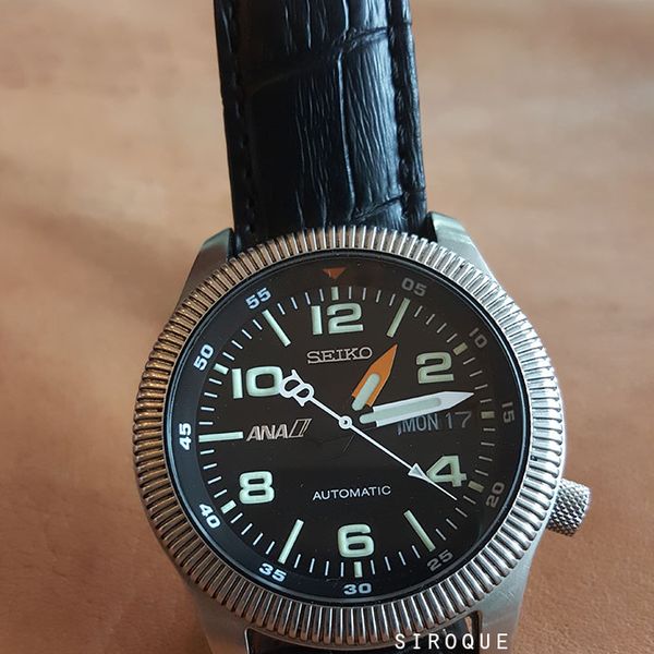 FS RARE SEIKO ANA PILOT AUTOMATIC WATCH EXCELLENT CONDITION US850 ...