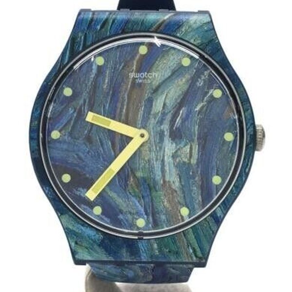 Swatch x MoMA watch Van Gogh / The Starry Night | WatchCharts Marketplace
