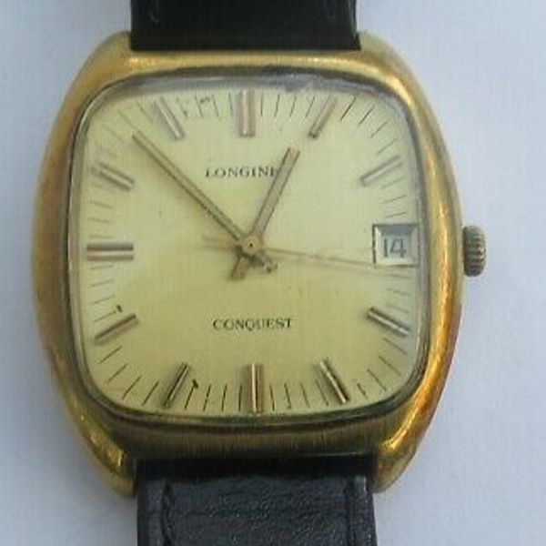 GENTS VINTAGE LONGINES CONQUEST CAL.6952 WRISTWATCH c.1975 A/F ...