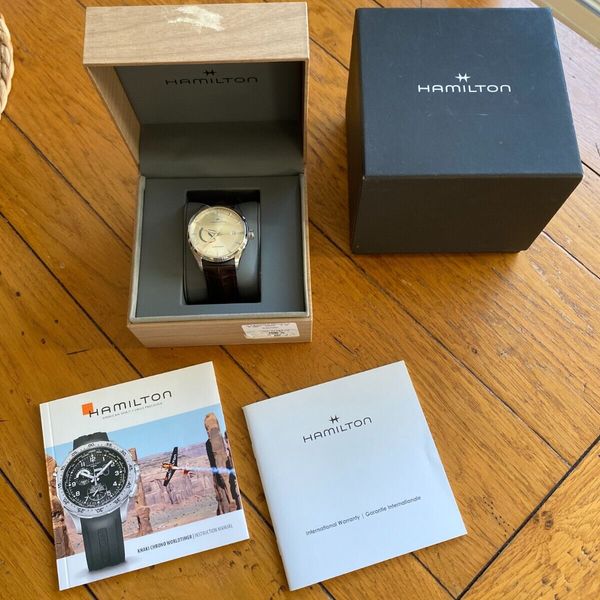 Hamilton Jazzmaster Power Reserve Auto Mens Watch (brand new ...