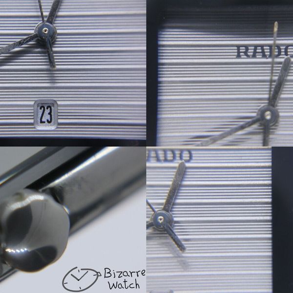 Rado Diastar Sintra Teaked Dial 29mm Silver 152.0332.3 Ceramic Titanium ...