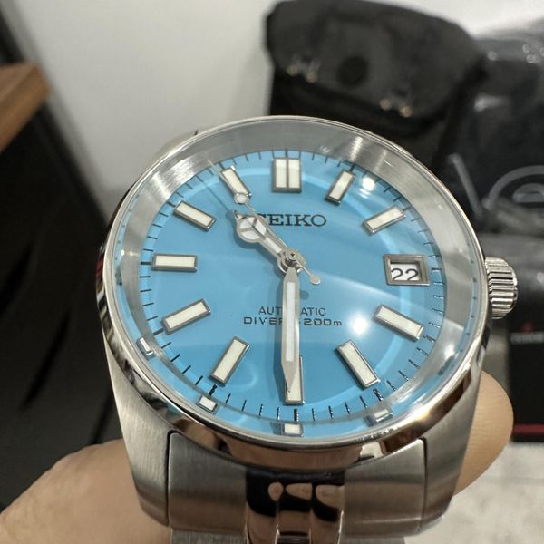 [WTS] Seiko explorer mod, Tiffany blue | WatchCharts Marketplace