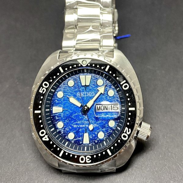 SEIKO Prospex King Turtle Save The Ocean SRPE39K1 Automatic MANTA RAY ...