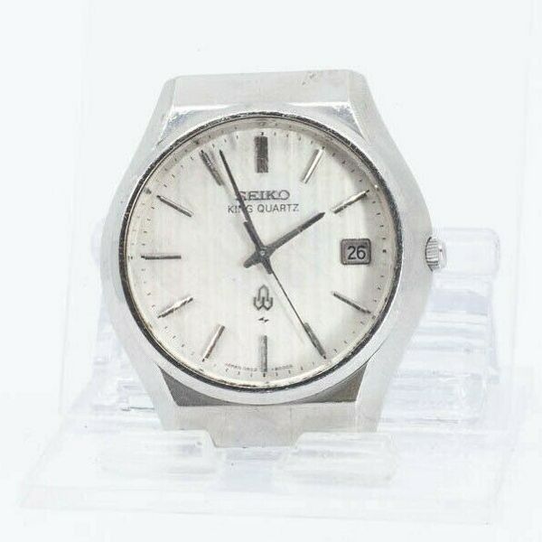 Vintage SEIKO KING QUARTZ 0852-8005 FOR PARTS OR REPAIR WATCH JAPAN ...