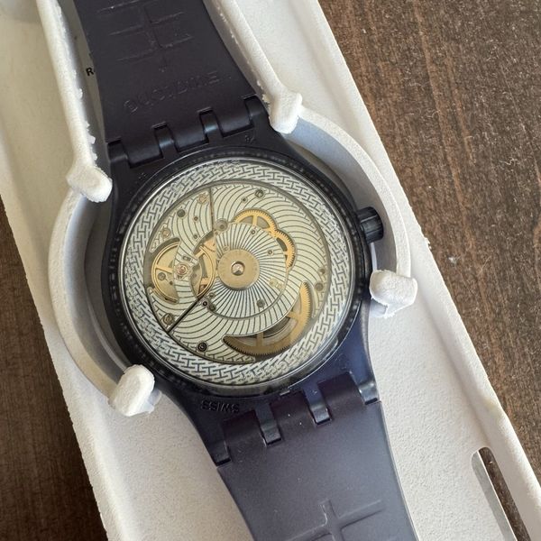 Swatch Sistem51 Hodinkee Stoplight Automatic Watch Neon Remix 42mm ...