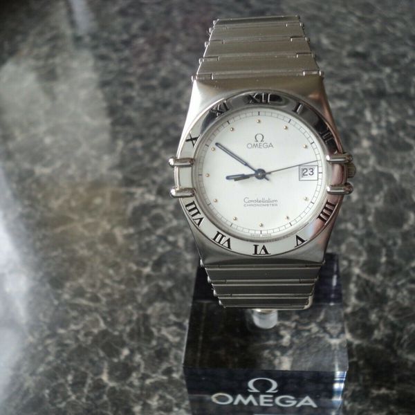Omega Constellation Manhattan Mens Stainless Steel Watch 1431 cal Circa ...