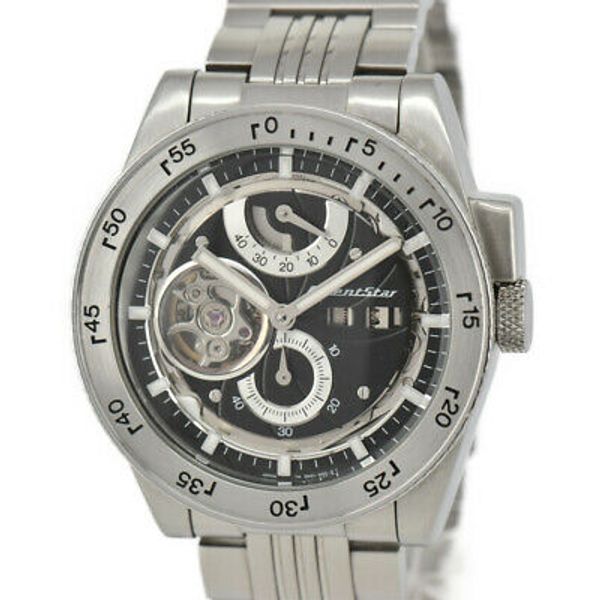 ORIENT Star Retro future DK01-C0-B Power reserve Automatic Men's Watch ...