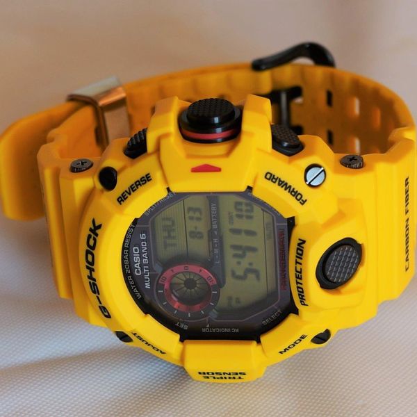 F/S: CASIO G-SHOCK RANGEMAN 30th ANNIVERSARY LIGHTNING YELLOW GW-9430EJ ...