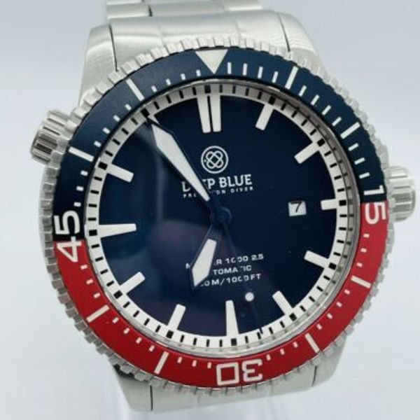 Deep Blue M1K 2.5 Pepsi Dive Watch- 60 hour power reserve | WatchCharts