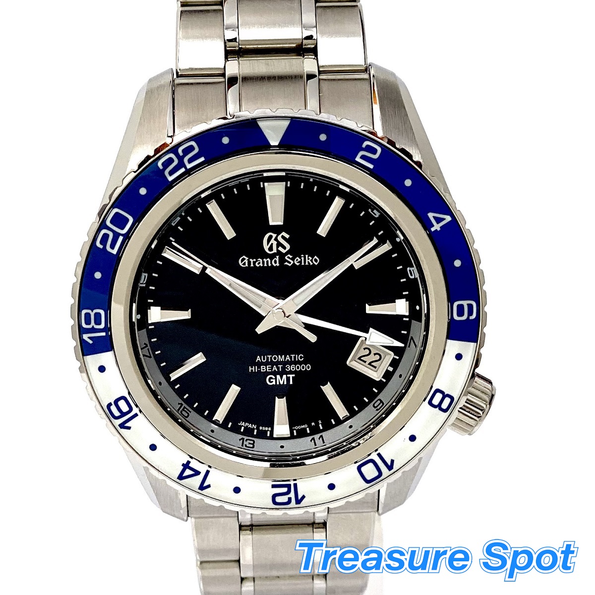 Seiko SEIKO Grand Seiko Mechanical High Beat 36000GMT SBGJ237 SS ...