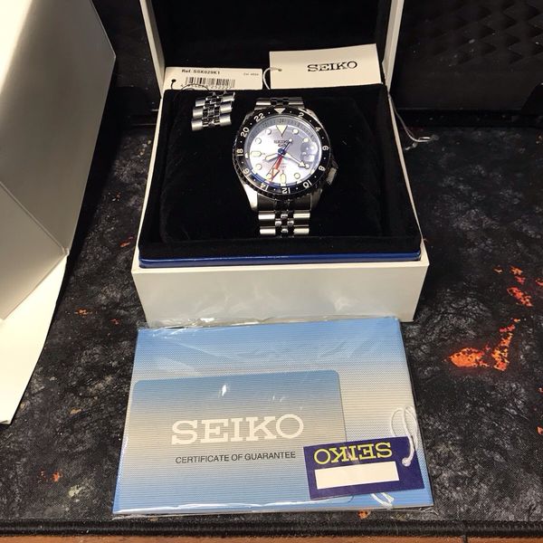 Seiko 5 Sports Ref SSK029K1 Limited Edition 429/1000 Ice Blue GMT ...