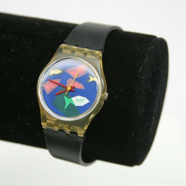 Vintage Swatch Watch Fish S 617 Ladies Womens | WatchCharts Marketplace