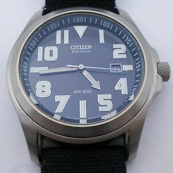 Citizen Eco Drive E11 5039983 Solar Stainless Steel Analog Watch ...