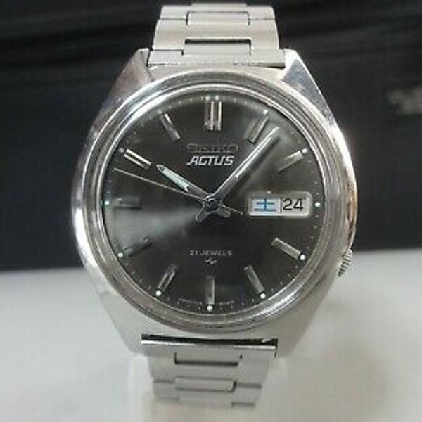 Vintage 1976 SEIKO Automatic watch [ACTUS] 21J 7019-8010 Original band | WatchCharts