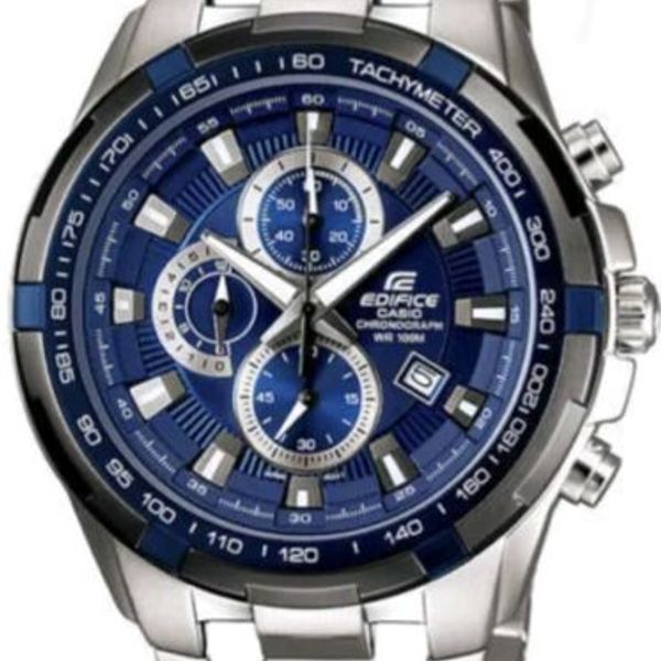 Casio Edifice EF539 Sport Watch 5118 Chronograph Steel Tachymeter Date ...
