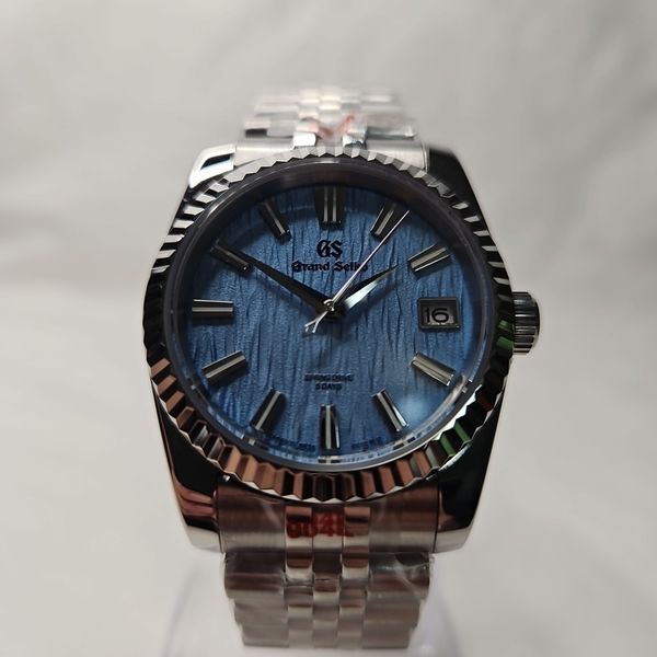 Grand Seiko Mod Lightblue Birch | WatchCharts Marketplace