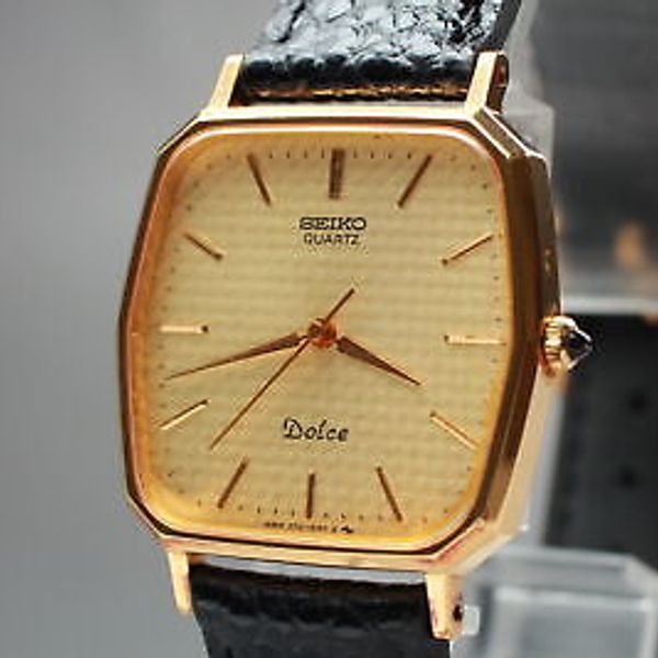 [N MINT] Vintage Seiko Dolce 7731-5120 Gold 1974 Quartz Mens Watch From JAPAN | WatchCharts ...
