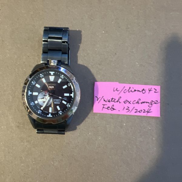[WTS] Seiko 5 Sports SSA174J1 4R37 50th Anniversary Black Brown Automatic - $195 | WatchCharts ...