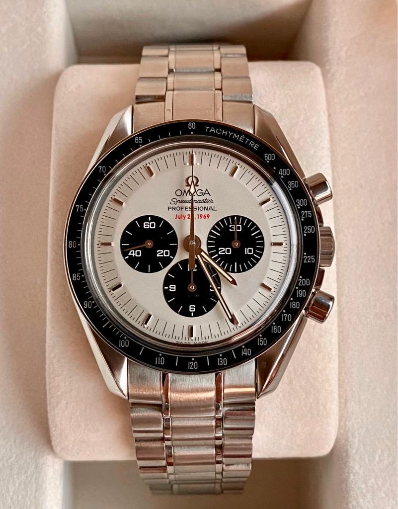 FS: Omega Speedmaster Moonwatch' Apollo 11 Ref; 3569.31.00 Panda ...