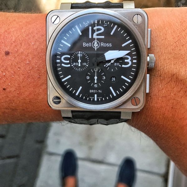 FS: Bell & Ross BR01-94 Chronograph MULTIPLE STRAPS | WatchCharts ...