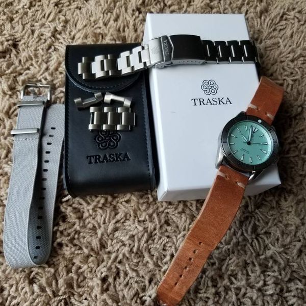Traska mint dial SS bezel | WatchCharts