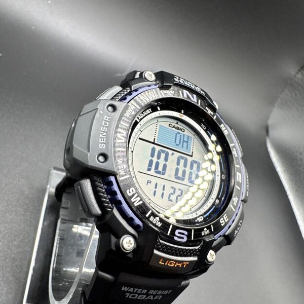 CASIO SGW-1000 ALTI BARO TRIPLE SENSOR COMPASS ALARM MEN'S WATCH NEW ...