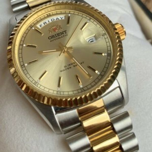 NWT! VERY RARE Orient President Datejust Automatic Watch USA SELLER ...