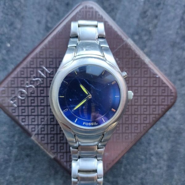 FOSSIL Big Tic JR-8623 Blue Animated Watch | WatchCharts Marketplace