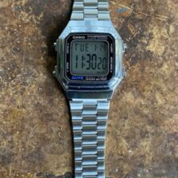 Menâ s Casio Watch Digital Day Date Stopwatch Dual Time Hourly Signal ...
