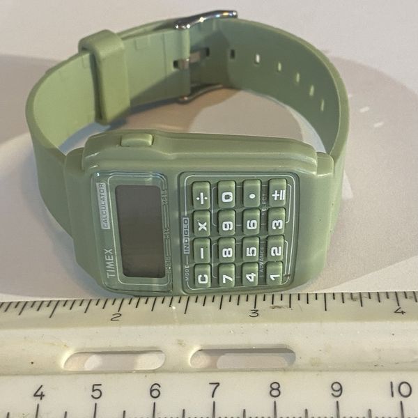timex watch Menâ s Calculator | WatchCharts Marketplace