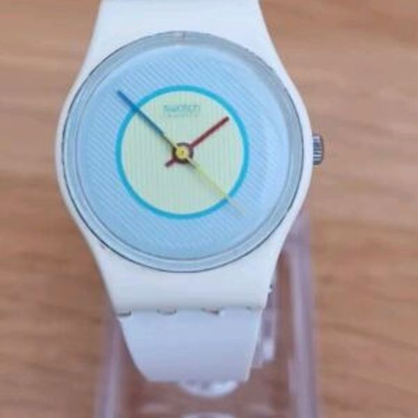 Swatch Banana LW106 1985 -all Works See Video -new Battery ...