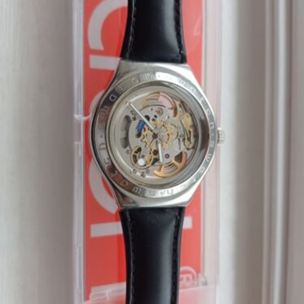 Swatch Irony Skeleton Watch YAS100 Automatic | WatchCharts Marketplace
