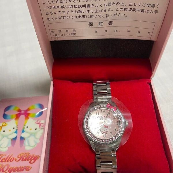 CITIZEN Hello kitty 30th anniversary Unused wristwatch woman Genuine ...