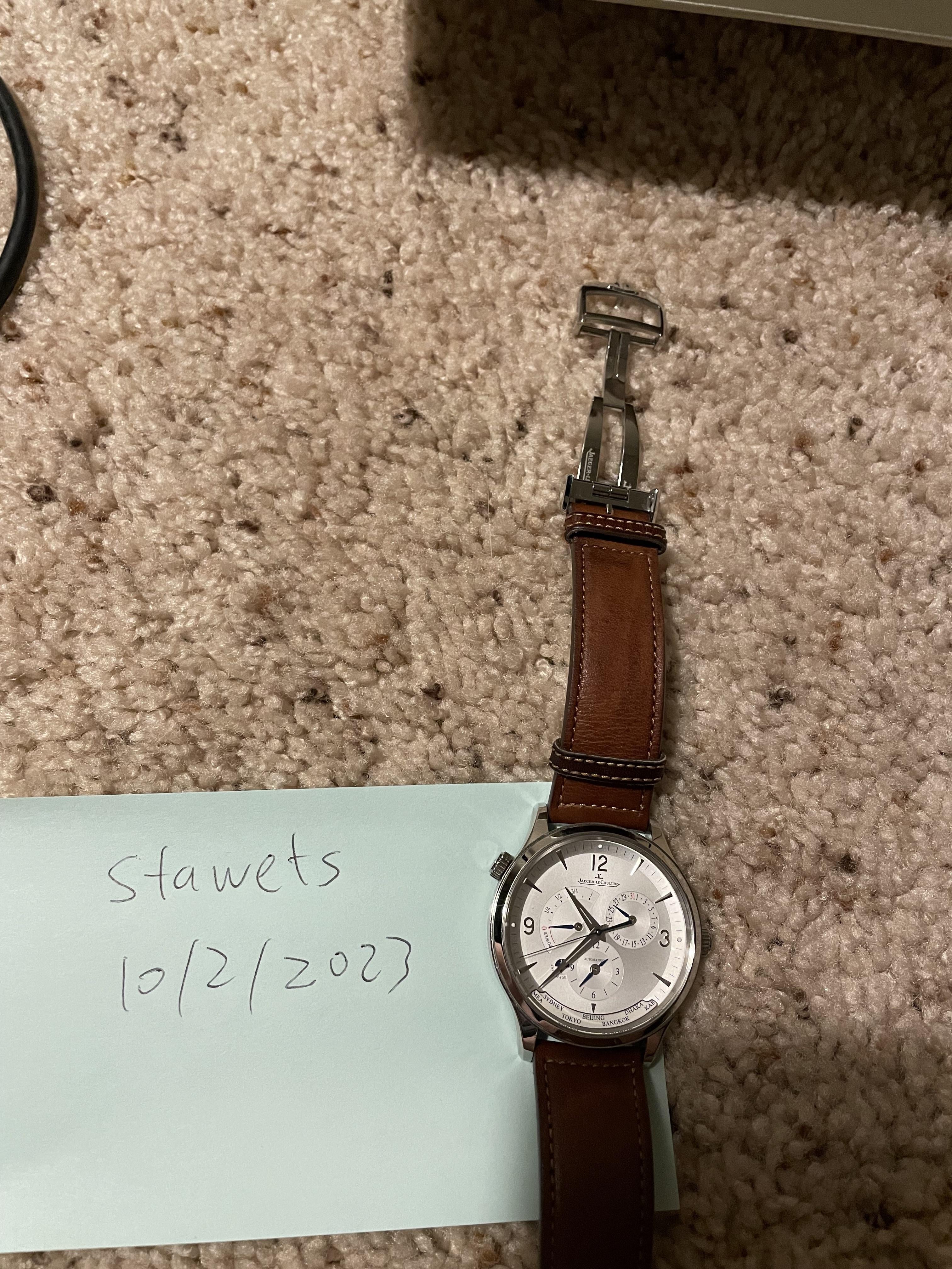 [WTS] Jaeger Lecoultre Master Control Geographic Q4128420 Full Set ...