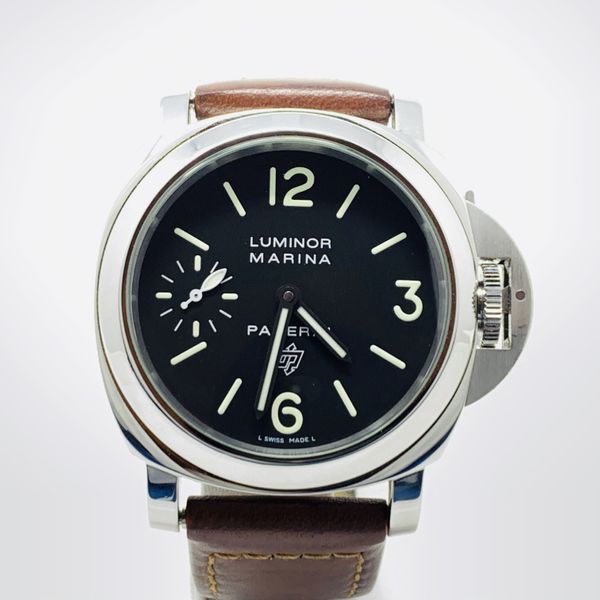 FS: Panerai Luminor Marina Logo Acciaio PAM 005 Watch with Extra Straps ...