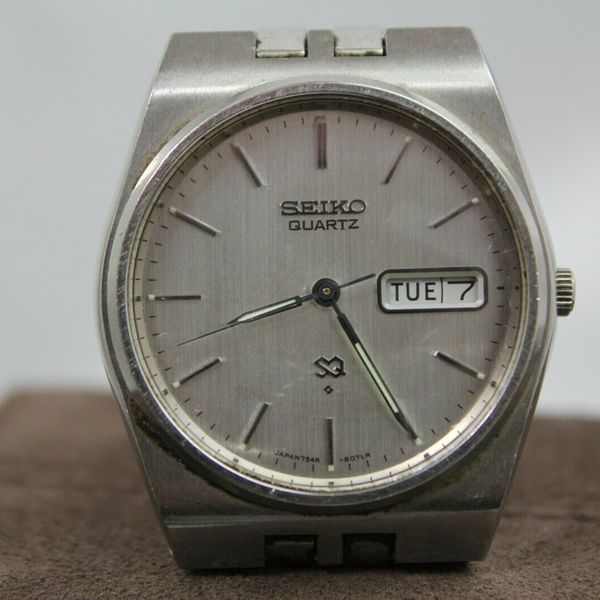 Vintage SEIKO QUARTZ 7546-8149 STAINLESS Mens Watch JAPAN | WatchCharts