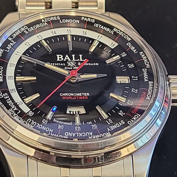 FS. Ball trainmaster world time chronometer. | WatchCharts
