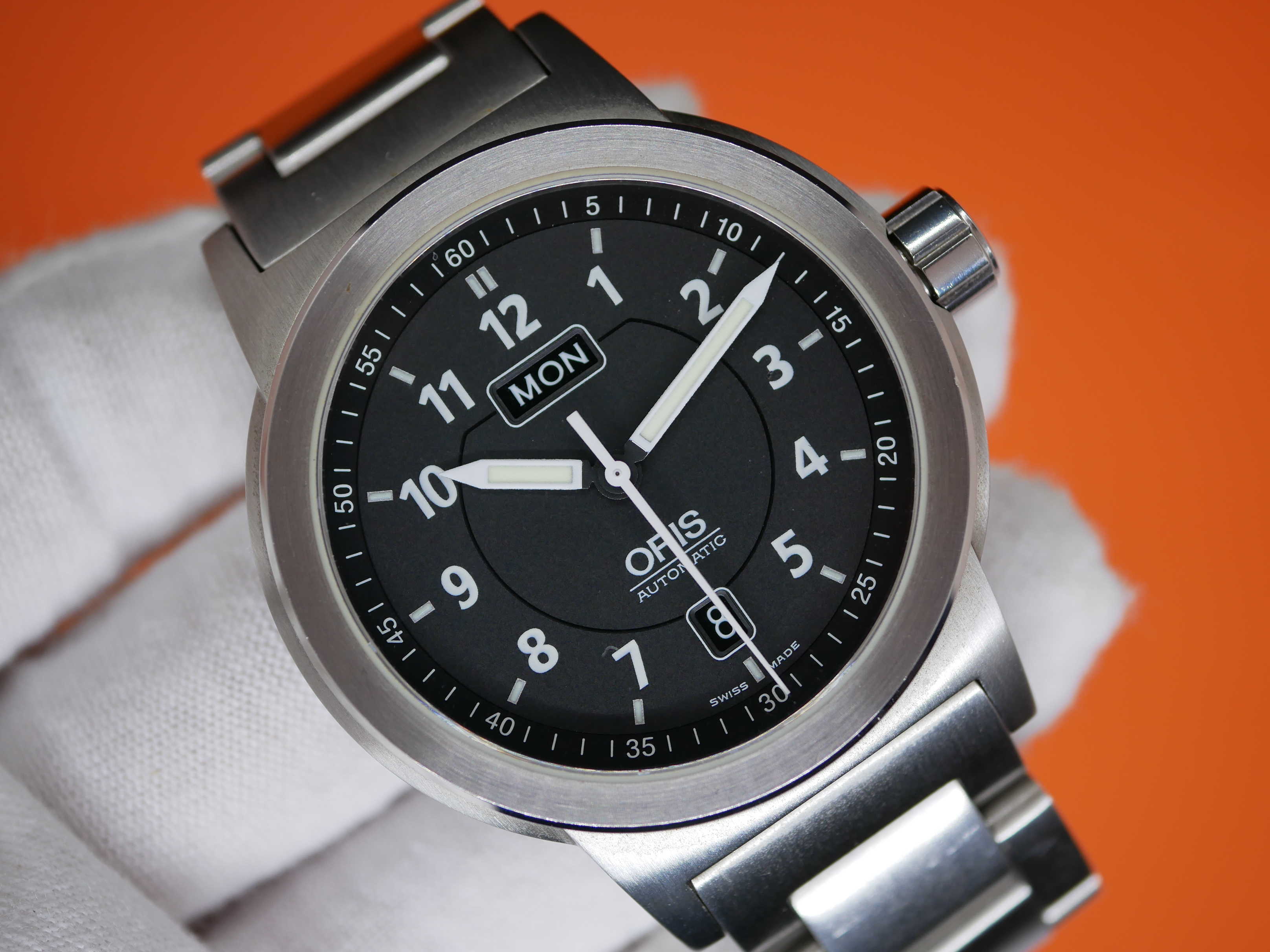 Oris BC3 Day Date 42 Stainless Steel 635 7534 4164 Price, Specs, Market ...