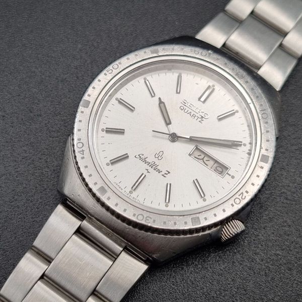 Seiko SilverWave Z Sept 1988 7123-8070 Vintage JDM Dive Watch Quartz ...