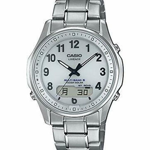 CASIO LINEAGE LCW-M100TSE-7AJF Multiband 6 Tough Solar Titanium Men's ...