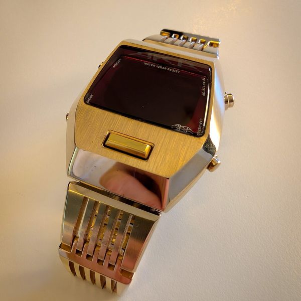 Seiko Alba AKA "Yellow" Men's Watch W670 4000 LED DARTH VADER ...
