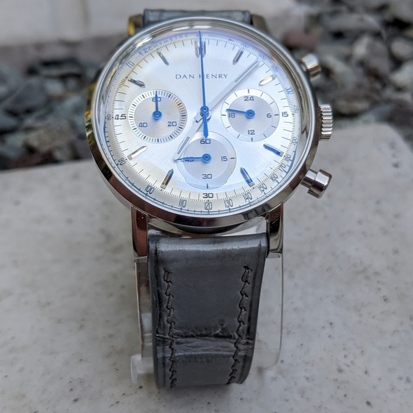 [WTS] Dan Henry 1964 Gran Turismo Chronograph - Silver with Blue ...